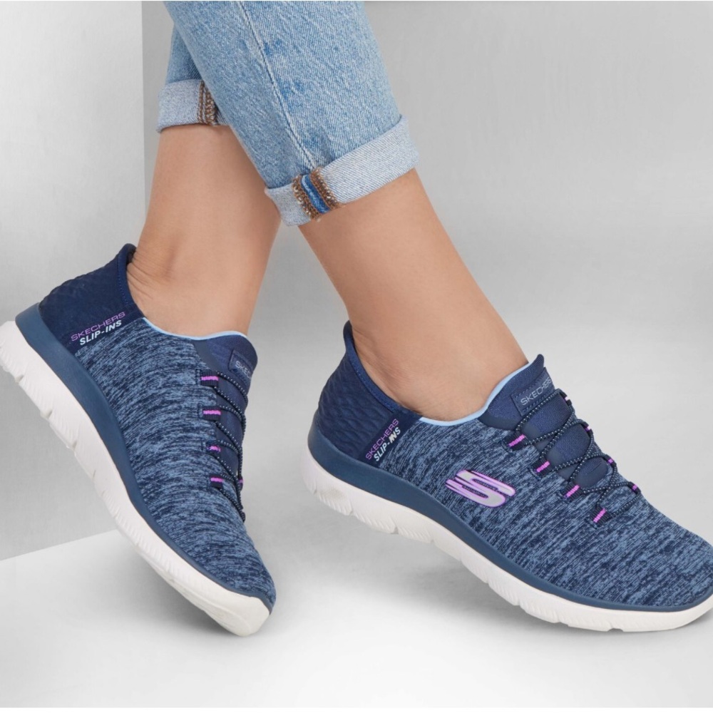 Skechers Slip-Ins: Summits - Dazzling Haze - Size 8.5 - Gem